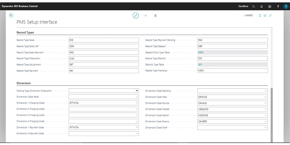 PMS Interface: integrazione di protel in Microsoft Business Central ...